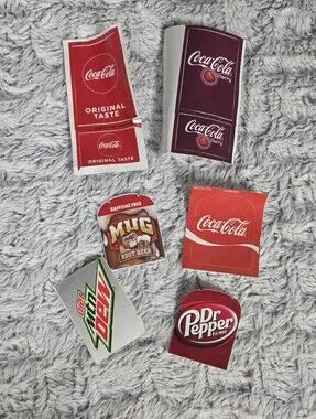 Coca Cola | Office | Soda Stickers For Dispenser Fountain Machines Coca ...